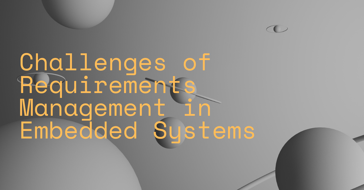 Navigating the Challenges of Requirements Management in Embedded Systems: A Hardware Development ...
