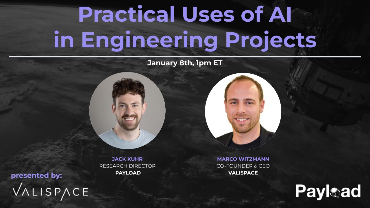Practical uses of AI in space engineering | Valispace