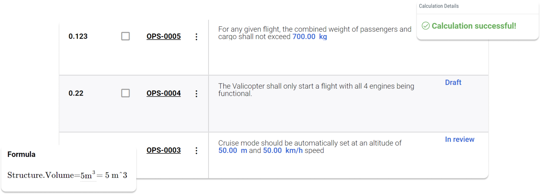Specify a Product – Valispace